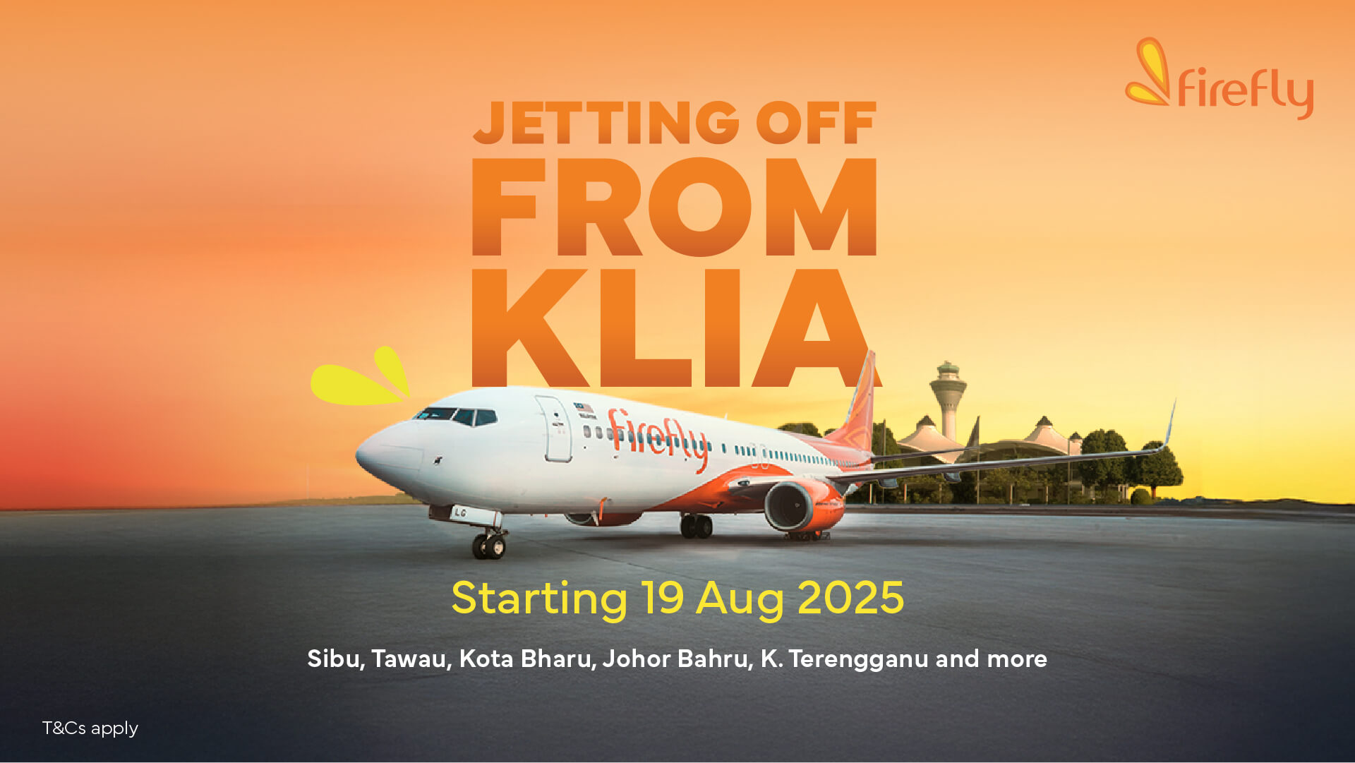 Firefly Jet Flights Relocate to KLIA from 19 August 2025 | Firefly