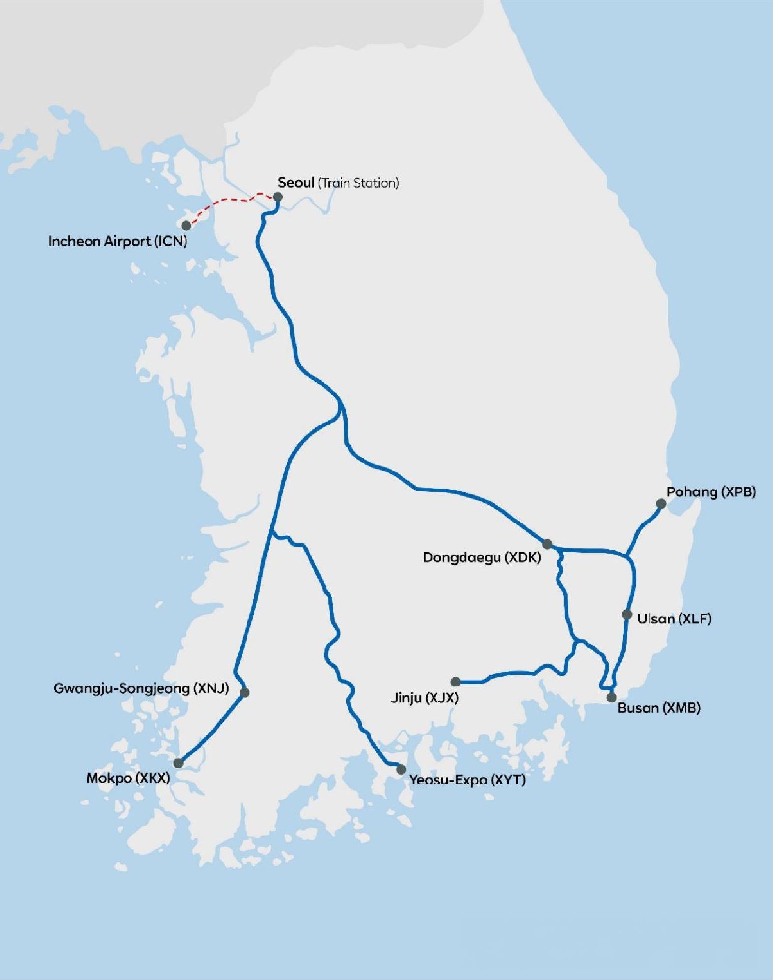 Your journey through Korea made easy with Korail.