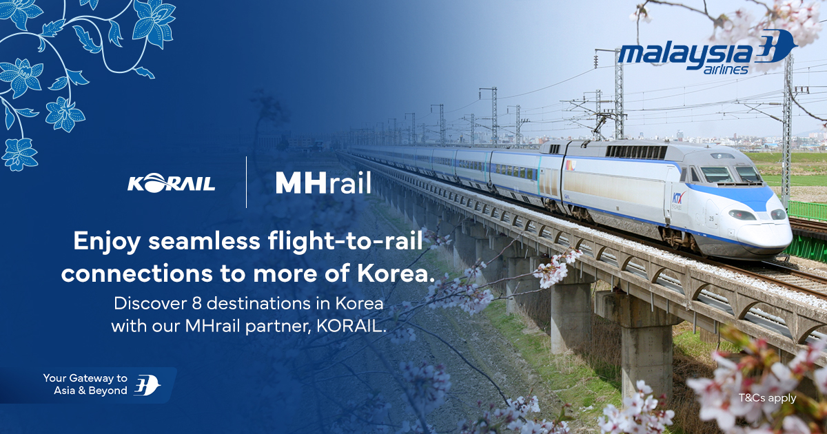 Book your flight-to-rail journey with us